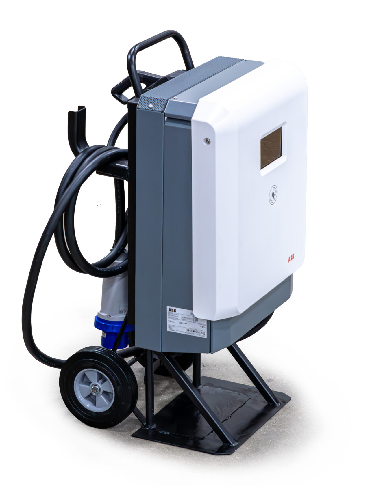 Mobile DC Charge Cart – 24kW DC Fast Charger with Power Cable|REAL POWER