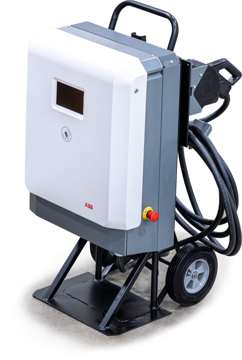 Mobile DC Charge Cart – 24kW DC Fast Charger with Power Cable|REAL POWER